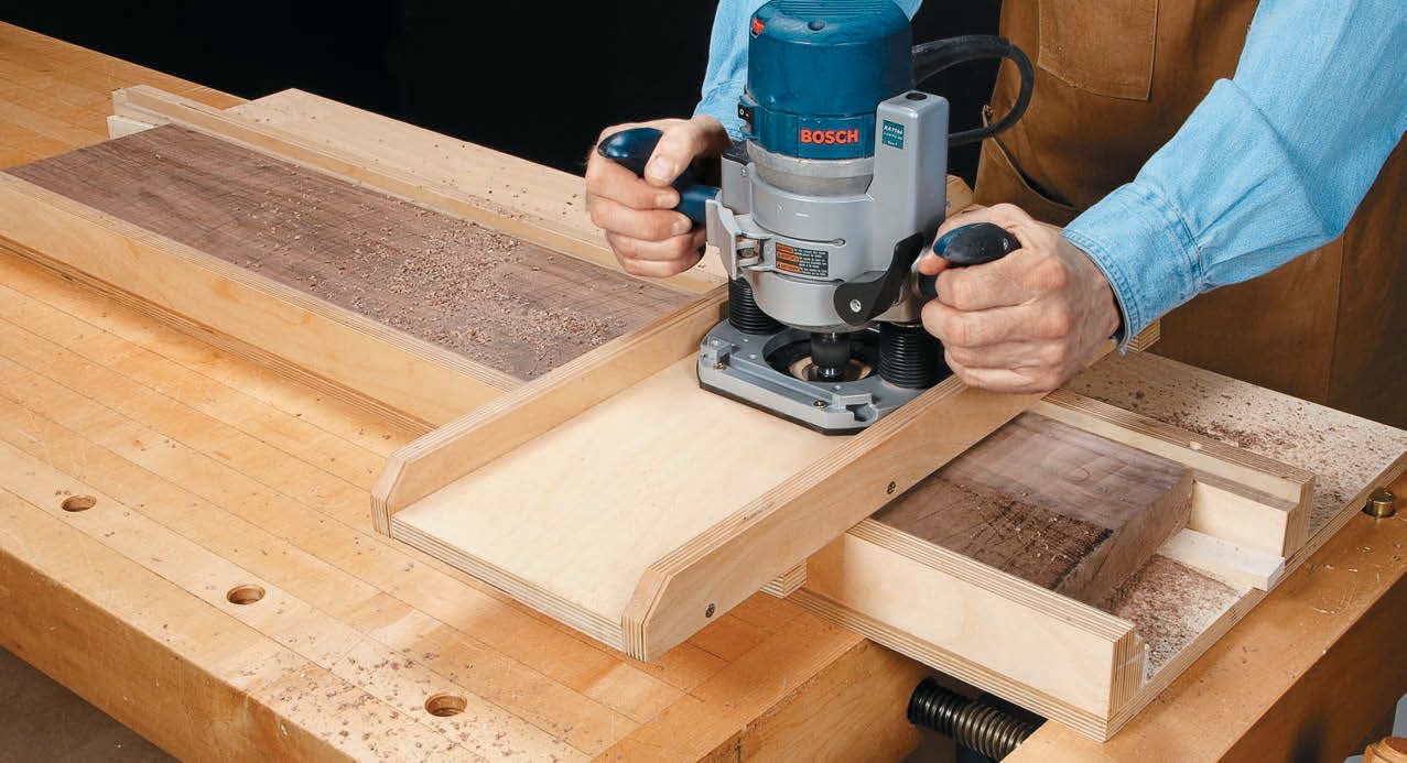 Surfacing Stock By Router Planing | Woodsmith